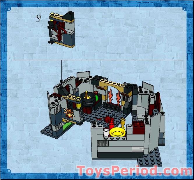 LEGO 4754 Hagrid's Hut (2nd Edition) Instructions and Parts List