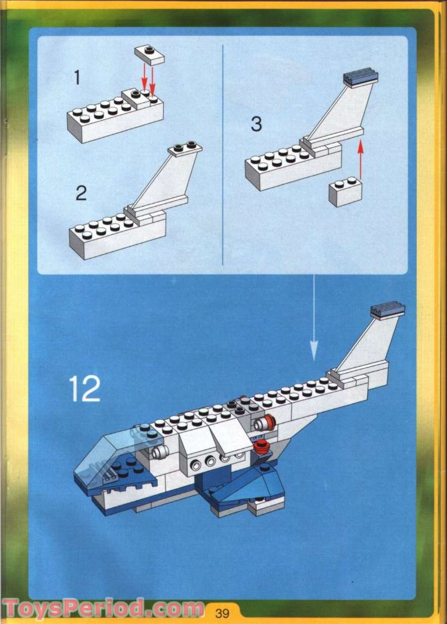LEGO 4098 High Flyers Instructions and Parts List