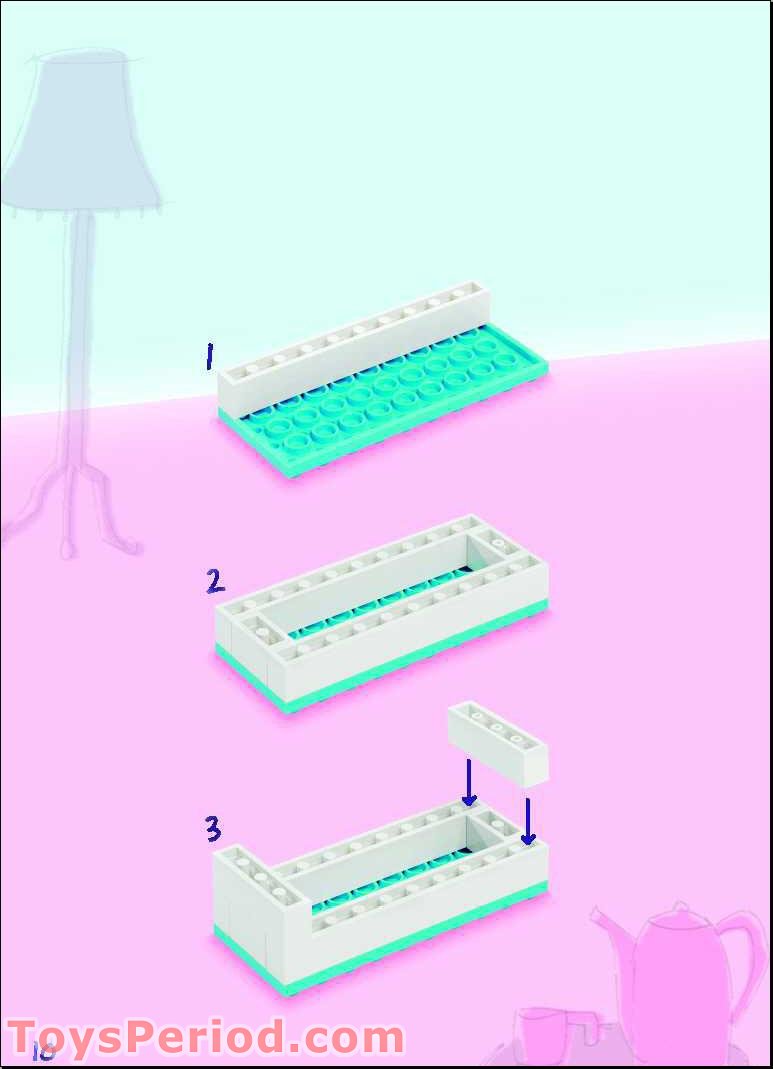 LEGO 5943 Interior Designer Instructions and Parts List