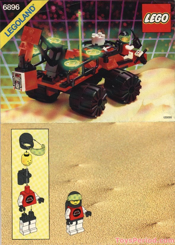 LEGO 6896 Celestial Forager Instructions and Parts List