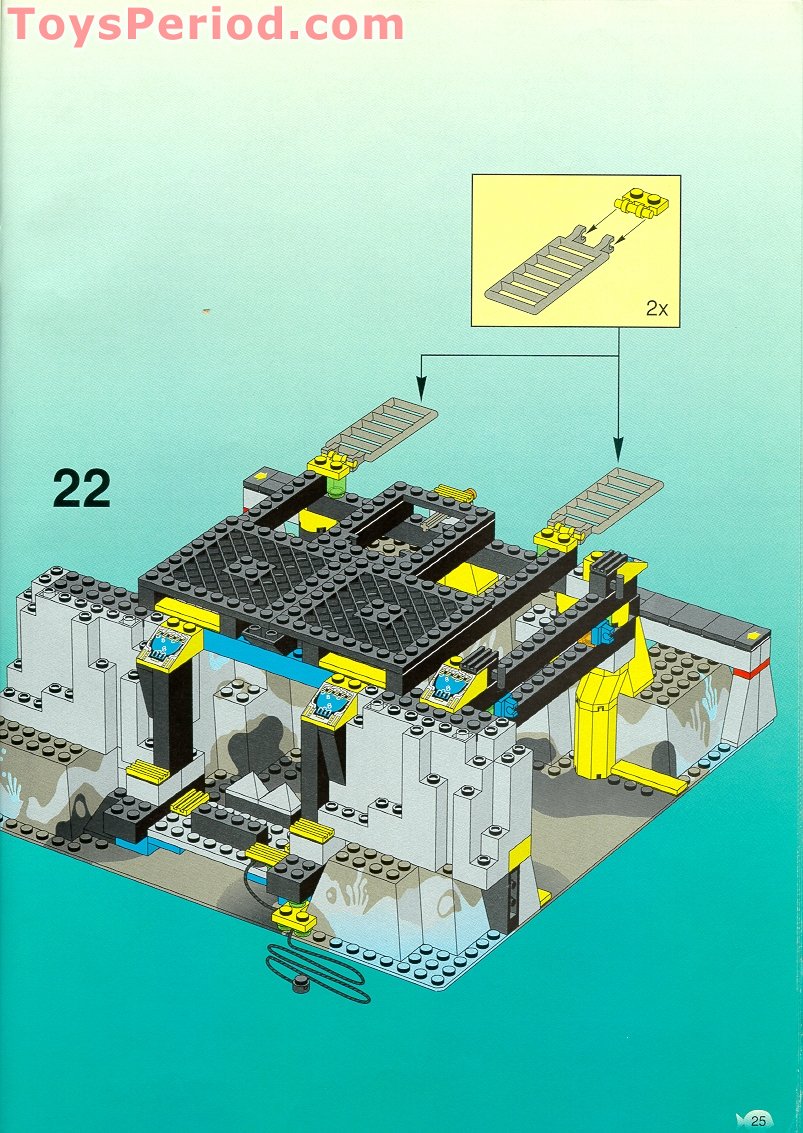 LEGO 6199 Hydro Crystalization Station Instructions and Parts List