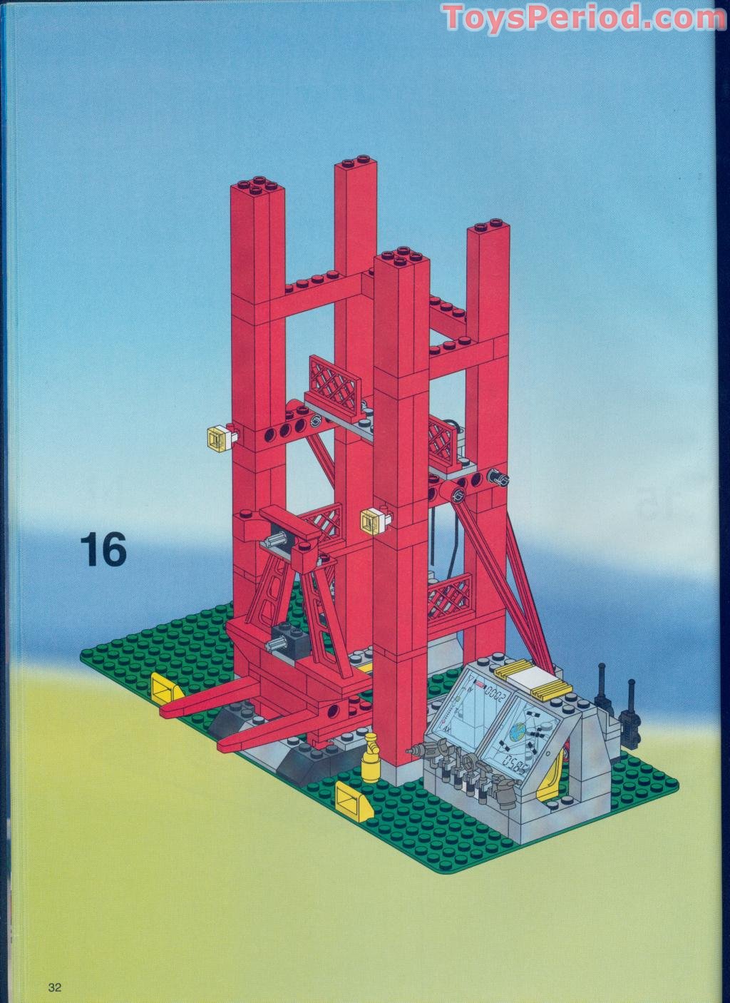 LEGO 6339 Shuttle Launch Pad Instructions and Parts List