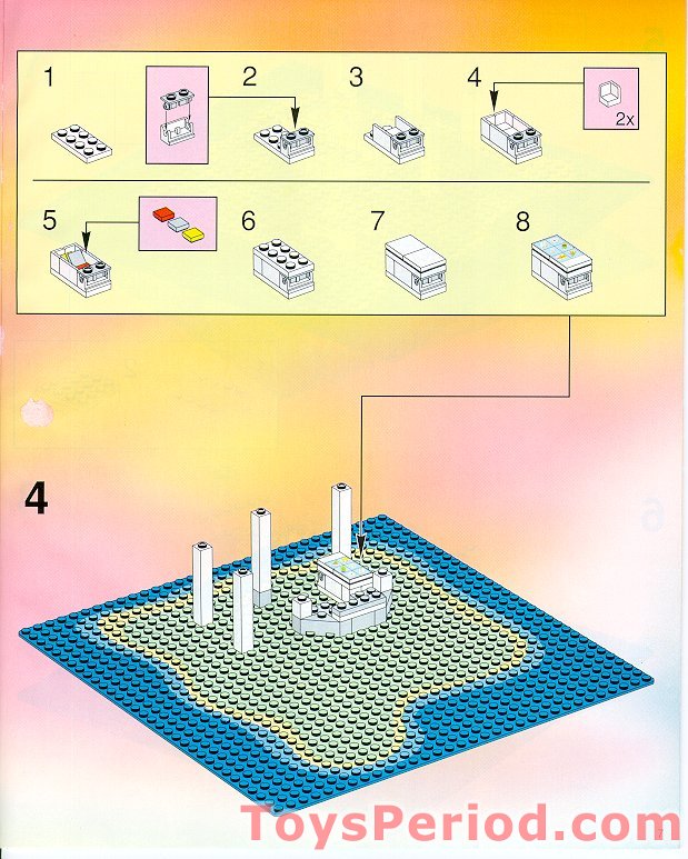 LEGO 6414 Dolphin Point Instructions and Parts List