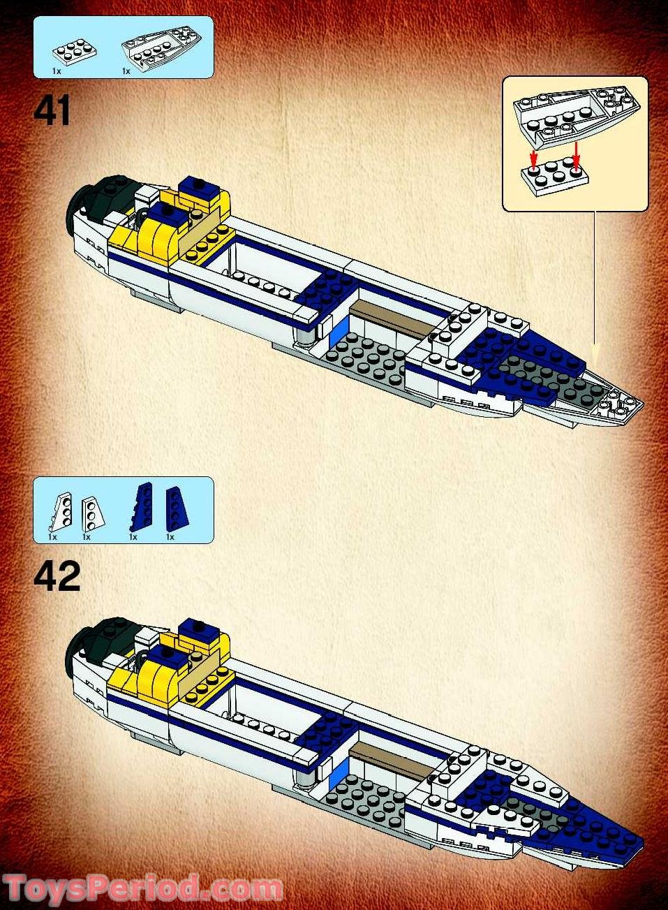 LEGO 7628 Peril in Peru Set Parts Inventory and Instructions - LEGO ...