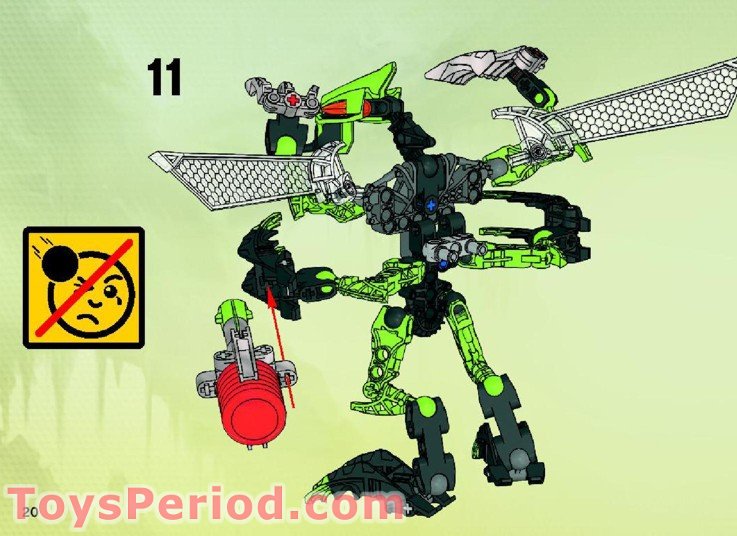LEGO 8695 Gorast Instructions and Parts List