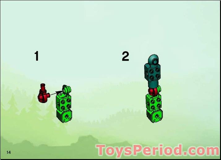 LEGO 8772 Rascus (Europe Version Without Cards) Instructions and Parts List