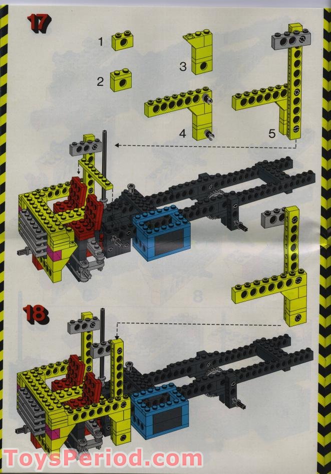 LEGO 8846 Tow Truck Instructions and Parts List