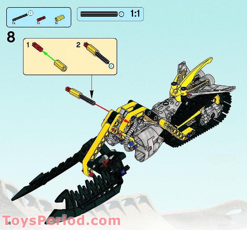 LEGO 8992 Cendox V1 Instructions and Parts List