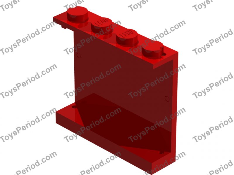 LEGO Sets with Part 4215p77 Panel 1 x 4 x 3 with 1/2 Black Pattern ...