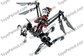 LEGO 8621 Turaga Dume and Nivawk Instructions and Parts List