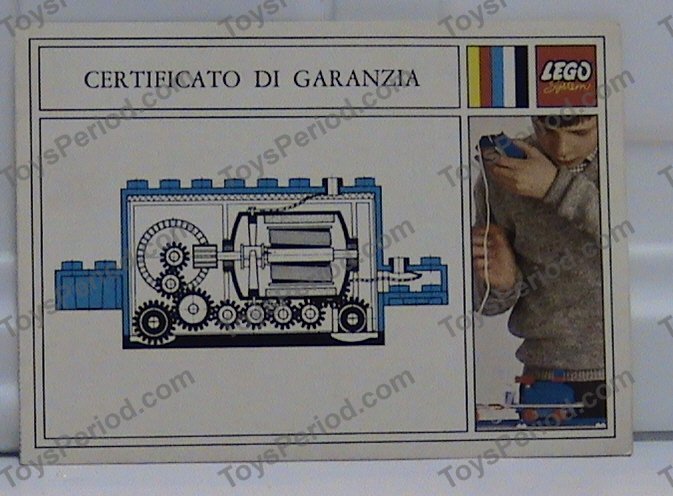 LEGO 112-2 Locomotive with Motor Instructions and Parts List