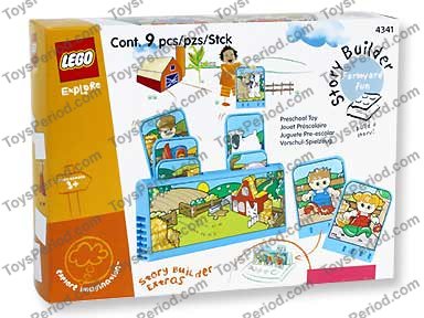 LEGO 4341 Storybuilder Farmyard Fun Set Parts List