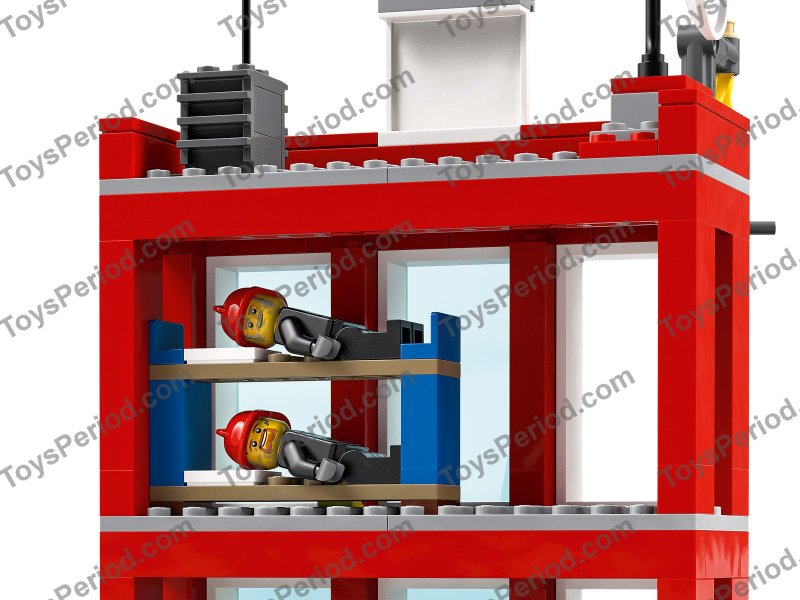 LEGO 77944 Fire Station Headquarters Set Parts List