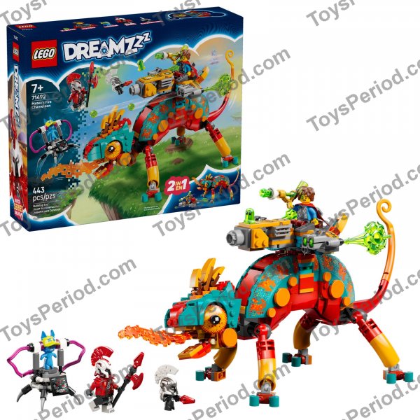 LEGO 71492 Mateo's Fire Chameleon Set from 2025 | LEGO Reference