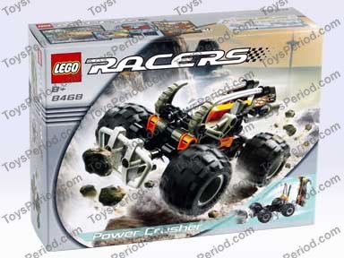 LEGO 8468 Power Crusher Instructions and Parts List