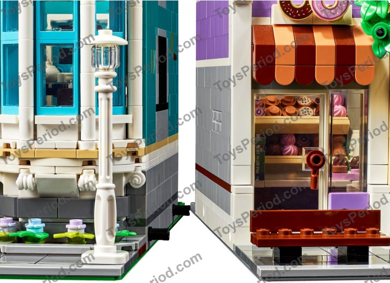 LEGO 10278 Police Station Set Parts List