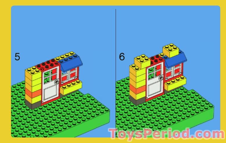LEGO 5932 My First LEGO Set Instructions and Parts List