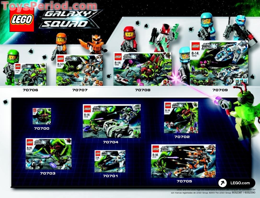 LEGO 70709 Galactic Titan Instructions and Parts List