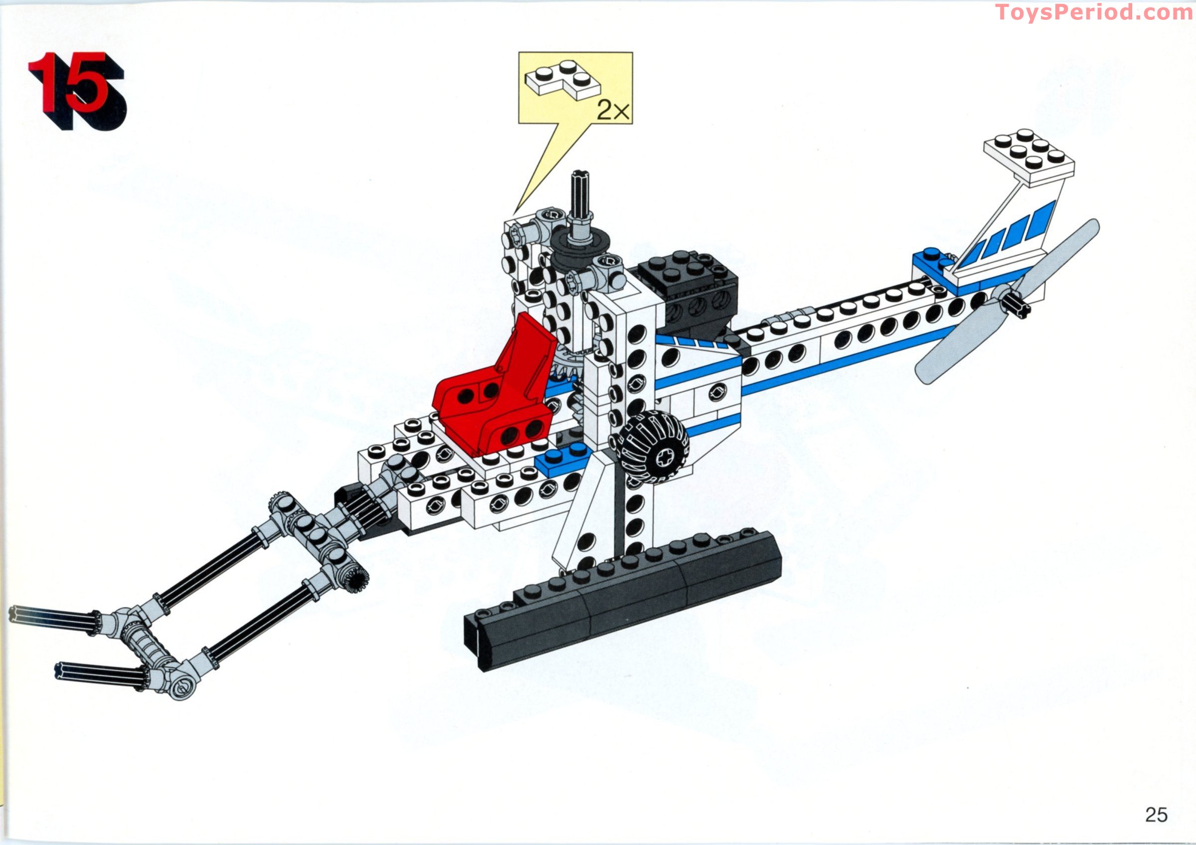 LEGO 8824 Hovercraft Instructions and Parts List
