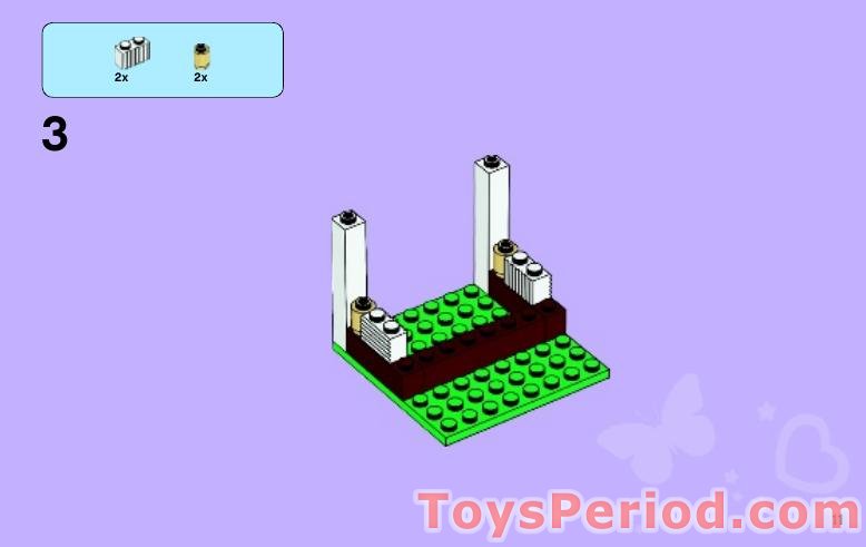 LEGO 41008 Heartlake City Pool Instructions and Parts List