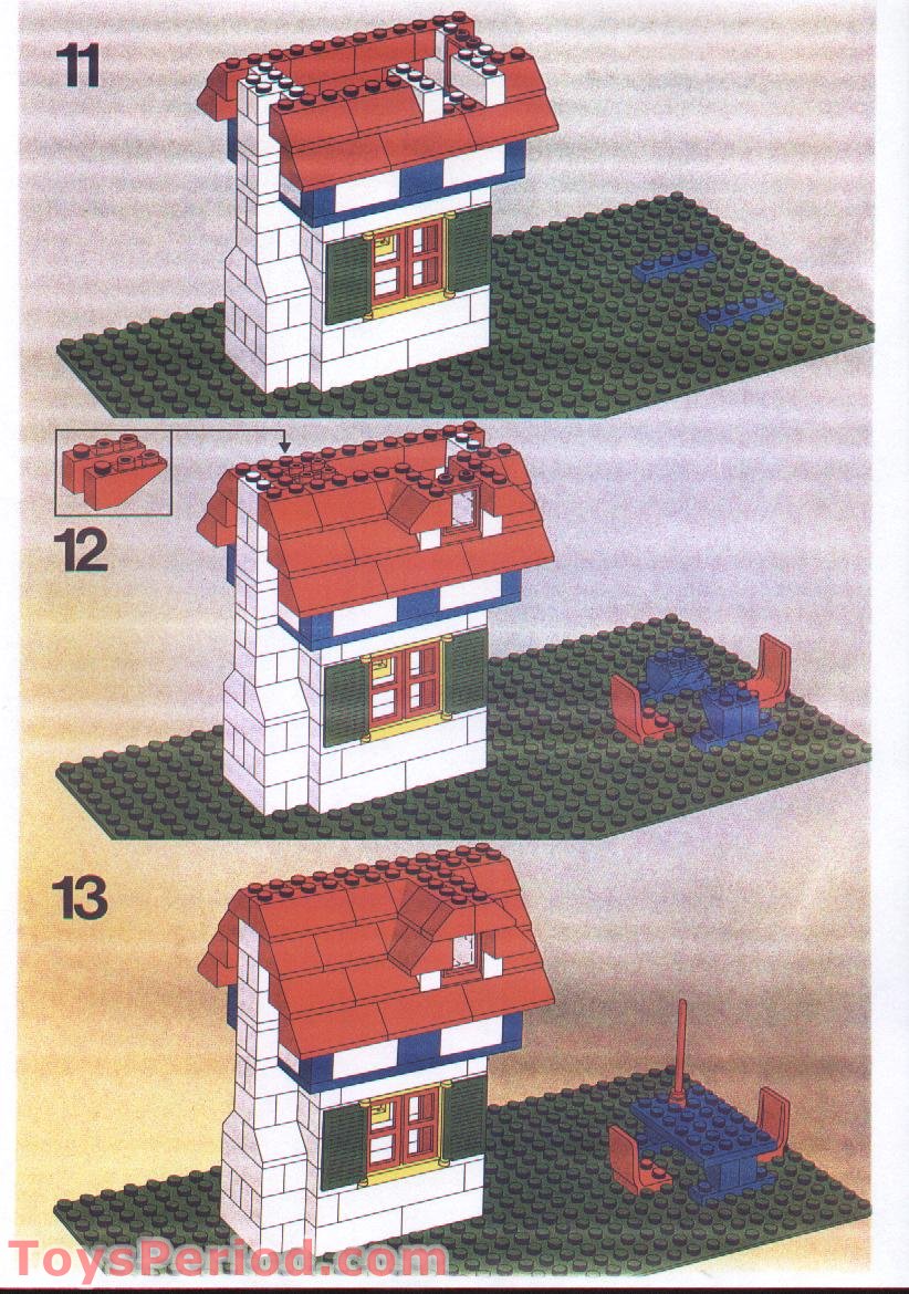 LEGO 710-3 Universal Building Set Instructions and Parts List