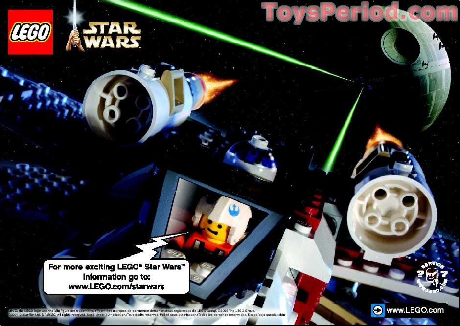 LEGO 10123 Cloud City Instructions and Parts List