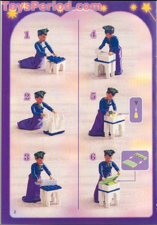 LEGO 5826 The Queen's Chamber Instructions and Parts List