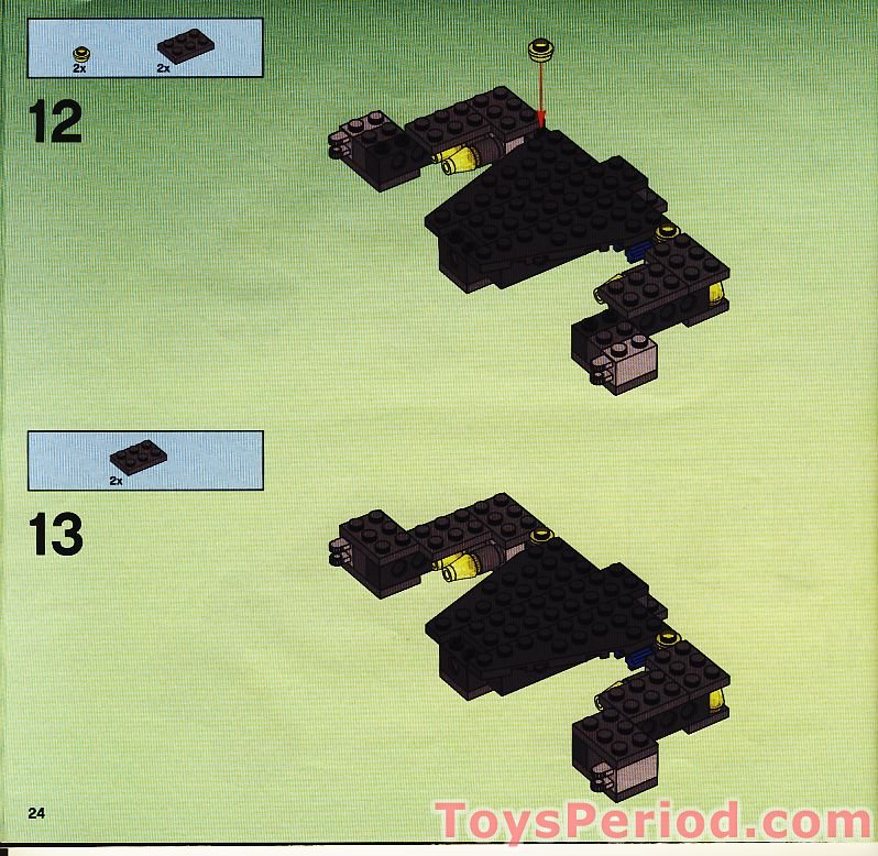 LEGO 7693 Etx Alien Strike Instructions and Parts List