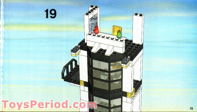 LEGO 7237-1 Police Station - with Light-Up Minifig Set Parts Inventory ...