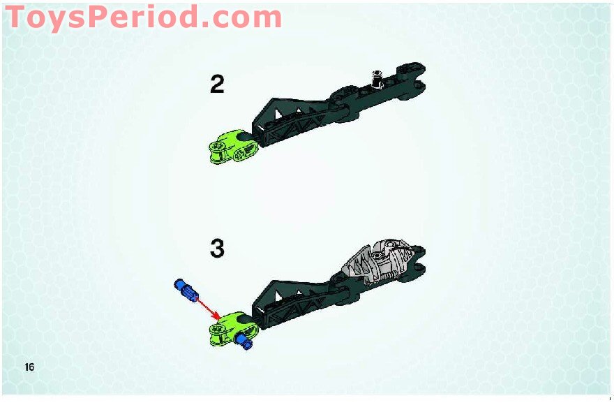 LEGO 8952 Mutran and Vican Instructions and Parts List