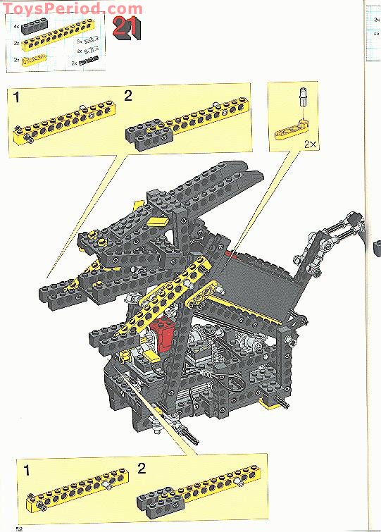 LEGO 8082 Multi Control Set Instructions and Parts List