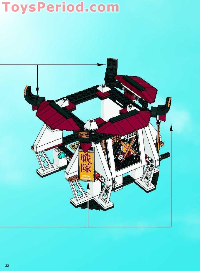 LEGO 8107 Fight for the Golden Tower Instructions and Parts List