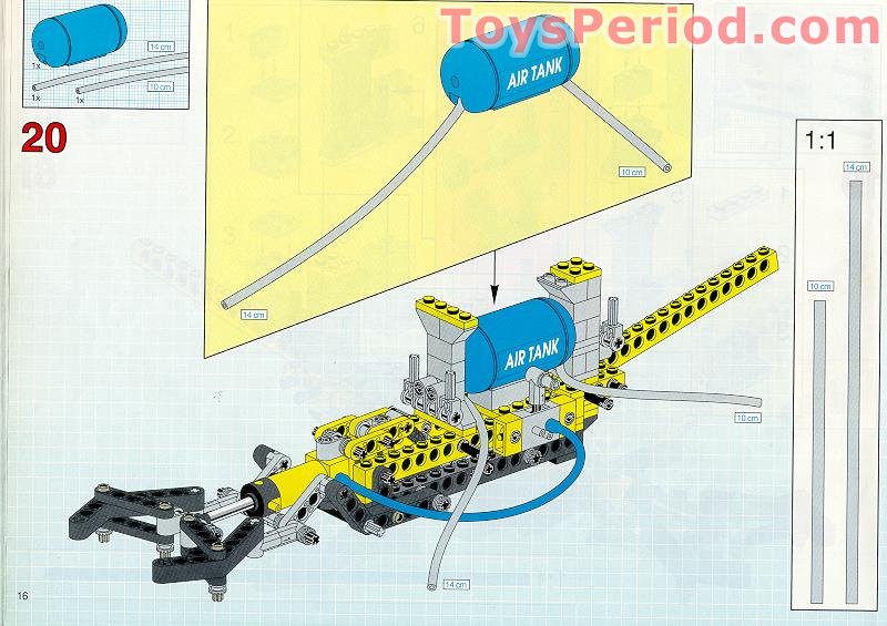 LEGO 8250 Search Sub Instructions and Parts List