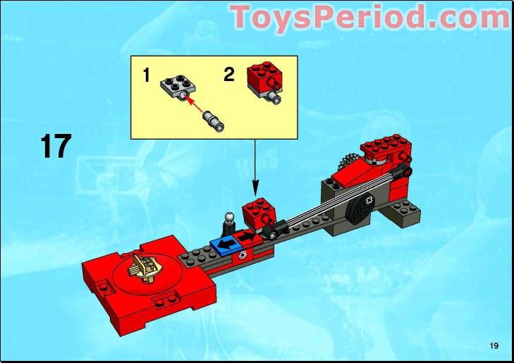 LEGO 3429 Ultimate Defense Instructions and Parts List