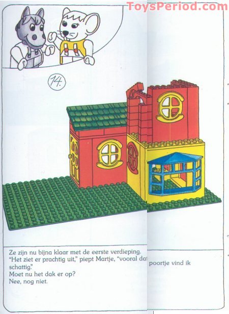 LEGO 3679 Mill with Shop Instructions and Parts List