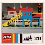LEGO 351 Loader Hopper with Truck Instructions and Parts List