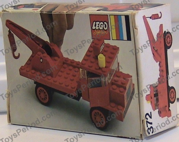 LEGO 372-2 Tow Truck Instructions and Parts List