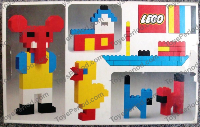 LEGO 8-2 Universal Building Set Parts List