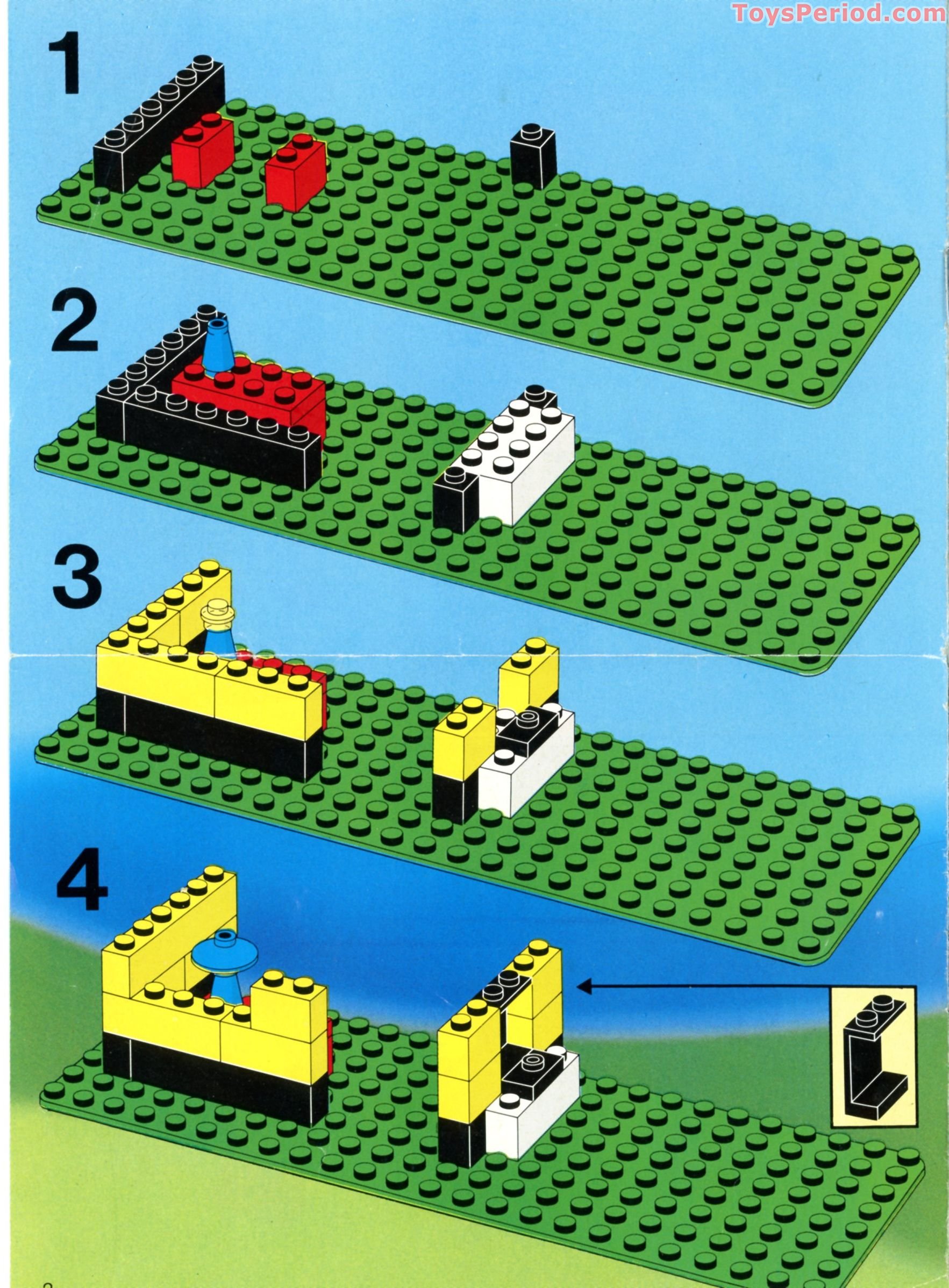 LEGO 6360 Weekend Cottage Instructions and Parts List