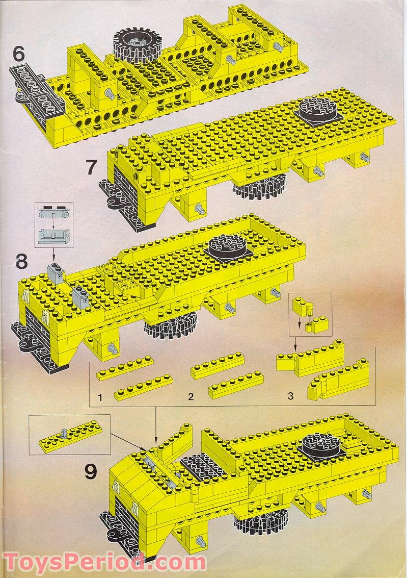 LEGO 744 Universal Building Set Instructions and Parts List