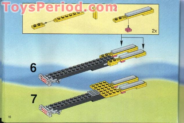 LEGO 2140 ANWB Roadside Assistance Crew Instructions and Parts List