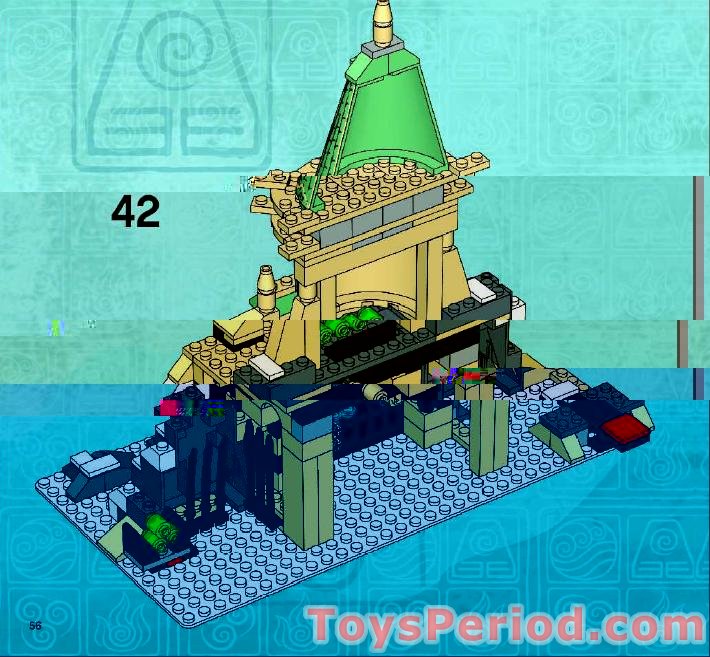 LEGO 3828 Air Temple Instructions and Parts List