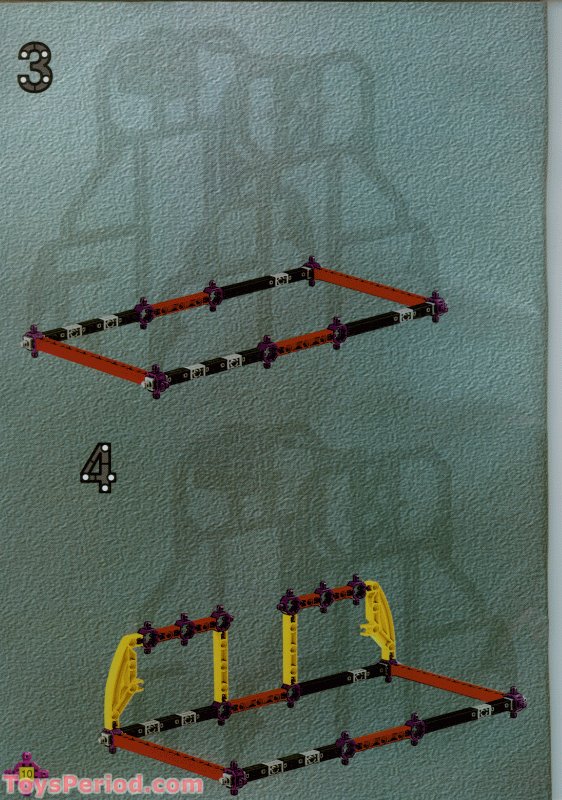 LEGO 3582 Ant Instructions and Parts List