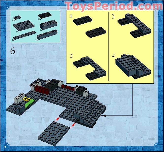 LEGO 4754 Hagrid's Hut (2nd Edition) Instructions and Parts List