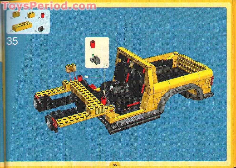LEGO 4404 Land Busters Instructions and Parts List