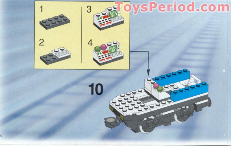 LEGO 4561 Railway Express with Transformer and Speed Regulator ...