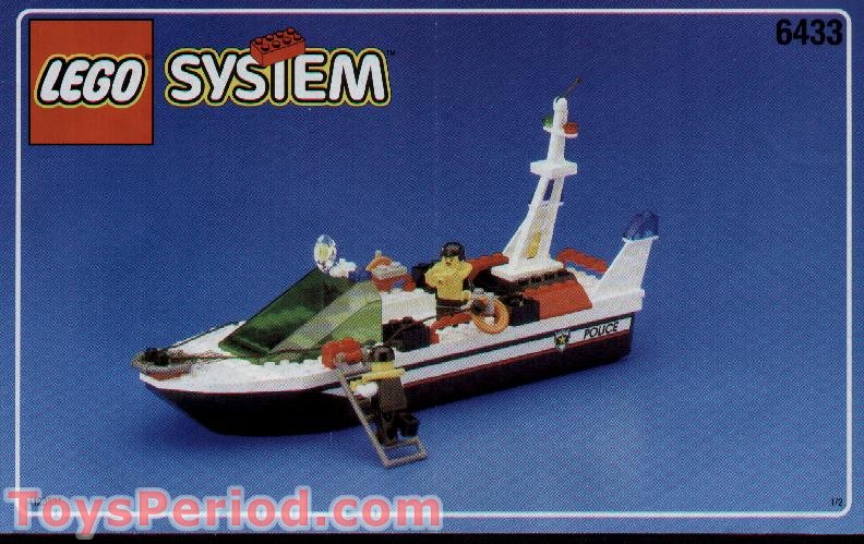 LEGO 6433 Coast Watch Instructions and Parts List