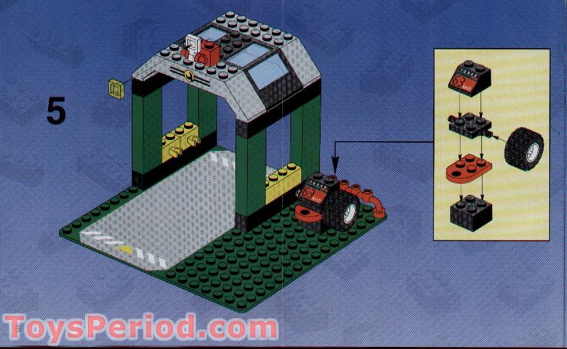 LEGO 6434 Roadside Repair Instructions and Parts List