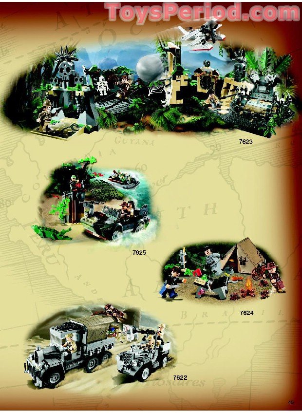 LEGO 7682 Shanghai Chase Instructions and Parts List