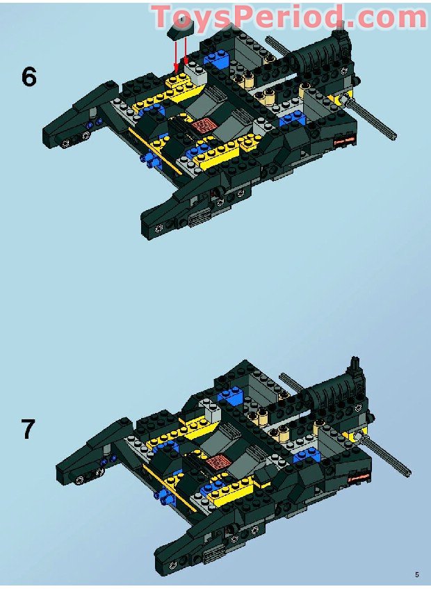 LEGO 7888 The Tumbler: Joker's Ice Cream Surprise Instructions and ...